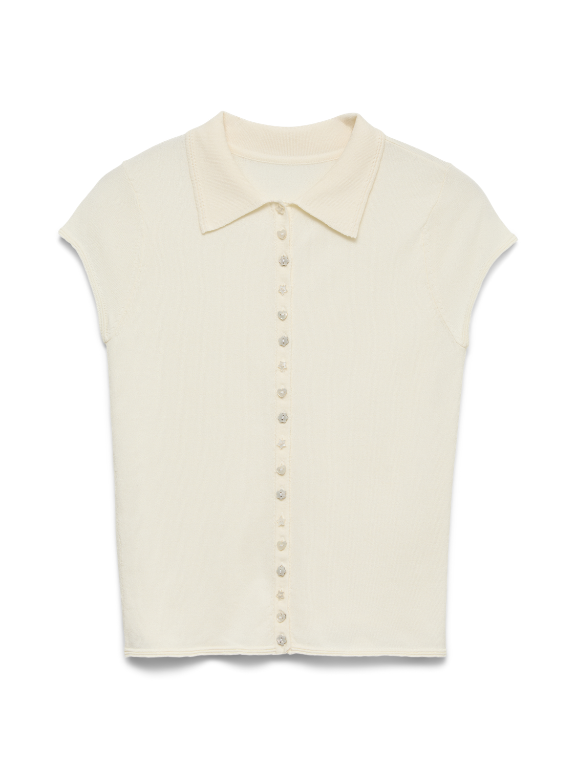 Regular Fit Polo CAP Sleeves (C/S) - Vero Moda