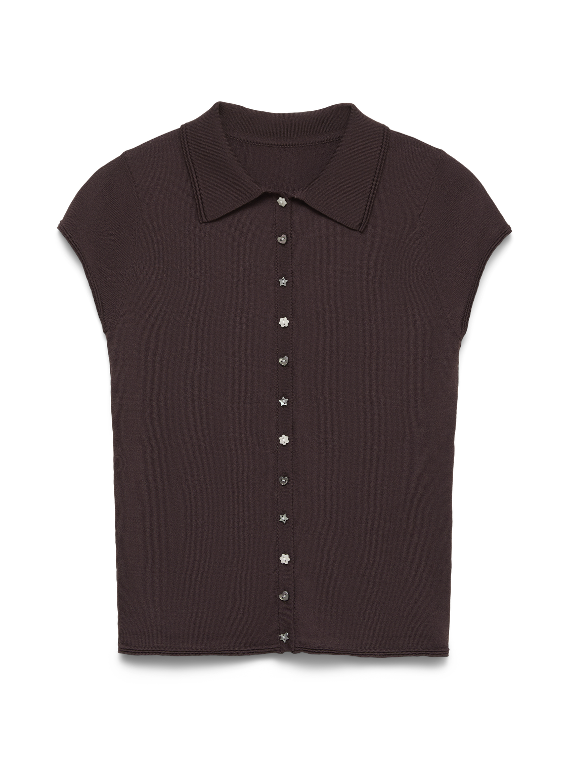 Regular Fit Polo CAP Sleeves (C/S) - Vero Moda