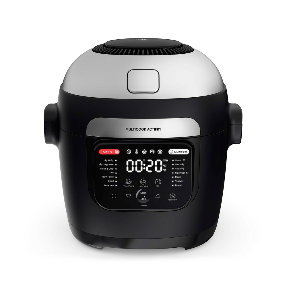 Multicook Actifry Multicooker 6 l. Black - home & cook